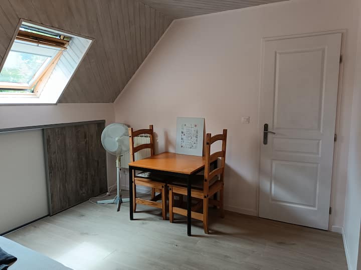 Belle Chambre Avec Salle De Bain à L'étage - Barbizon