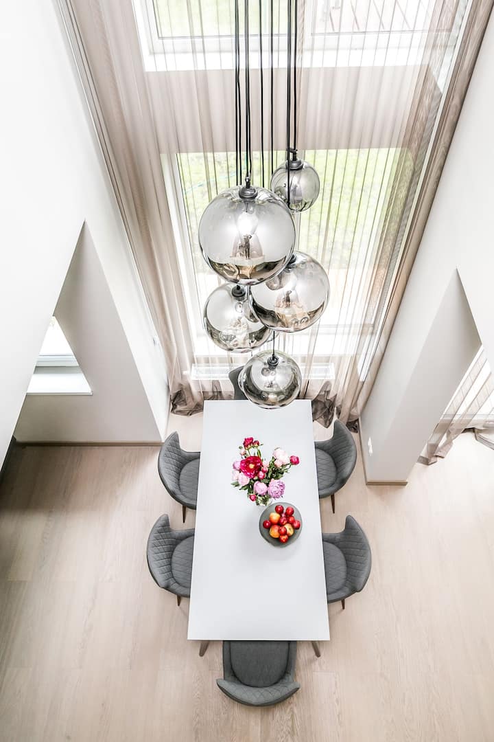 Townhouse With Garden And Parking In Imantagarden - Riga
