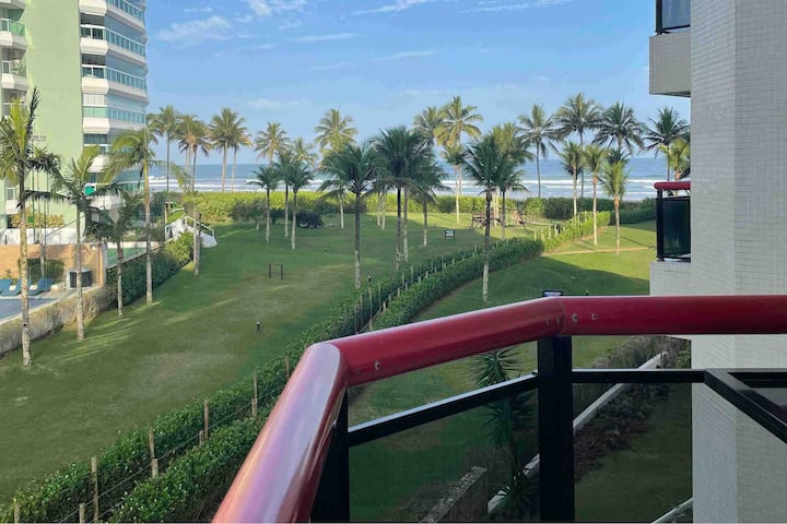 Apto Frente Mar Agradável Riviera De São Lourenço - Bertioga