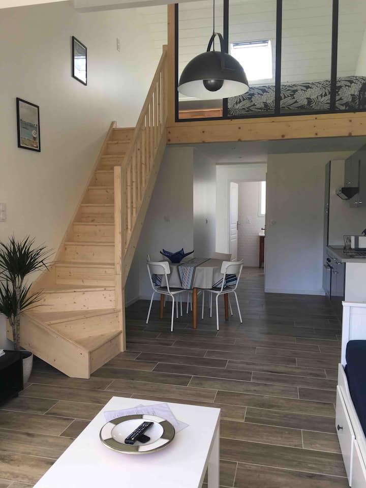 T2 Indépendant - Cosy & Rénové à 5min De L’océan - Boucau