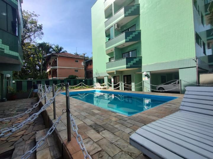 Apto Itaguá – Piscina / Perto Tenório E P. Grande - Ubatuba