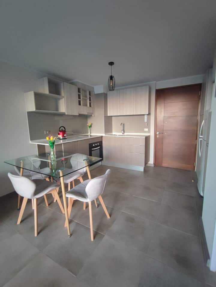 Acogedor Departamento, Con Muy Buena Conexión. - El Bosque, Chile