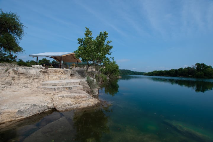 Cabin 1 of 7 at the Riv Resort! - Cabins for Rent in Uvalde, Texas ...