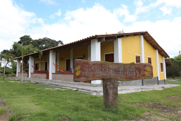 Hospedaria Rural (Apt. 1) Em Fazenda Histórica - Santo Amaro