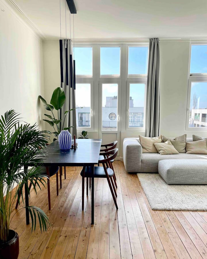 Modern Privé Appartement Met Terras - 안트베르펜