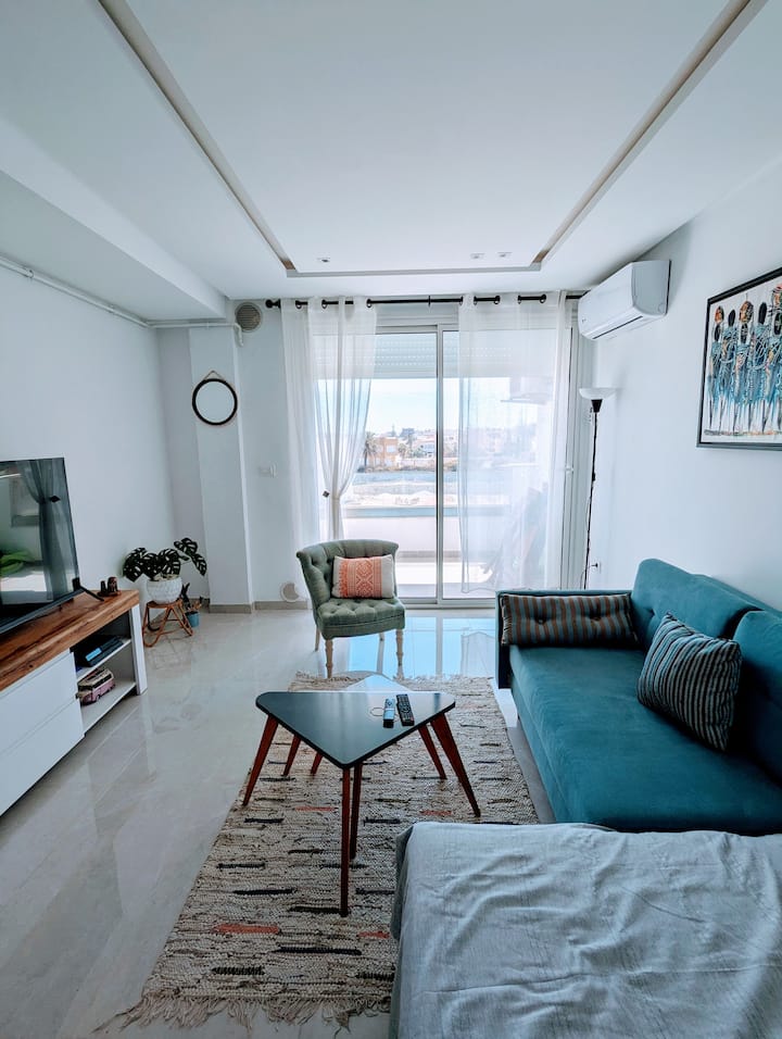 Appartement Tout Neuf Au Bord De La Plage - Tunesien