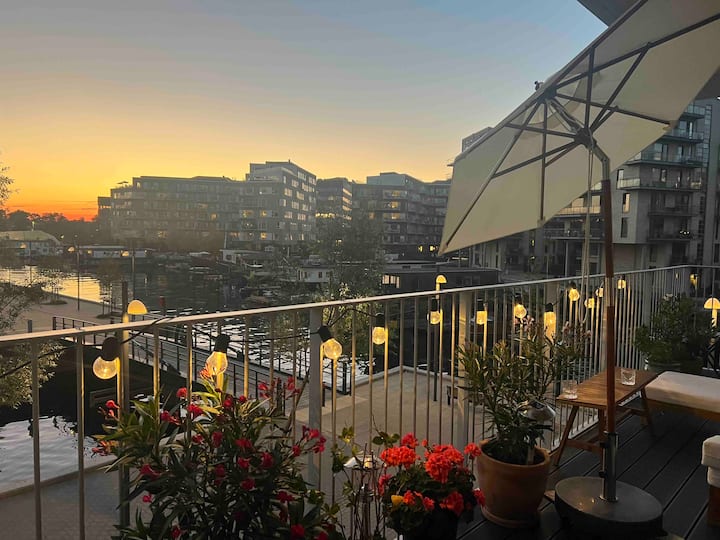 Stor Luksus Lejlighed Med Vand Udsigt I Alle Rum - Copenhague