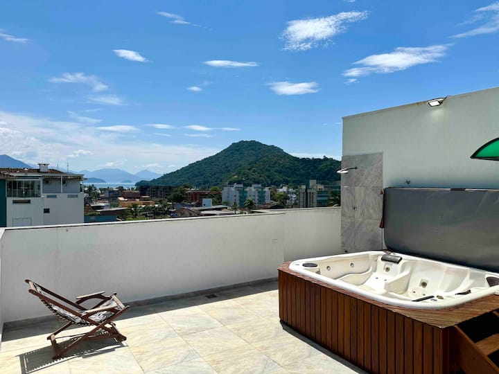 Cobertura Duplex 402 Jacuzzi No Tenorio - Ubatuba
