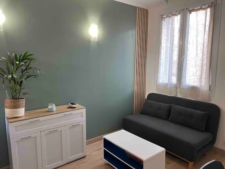 Appartement Studio Nice Centre - Allianz Riviera - Nice Stadium