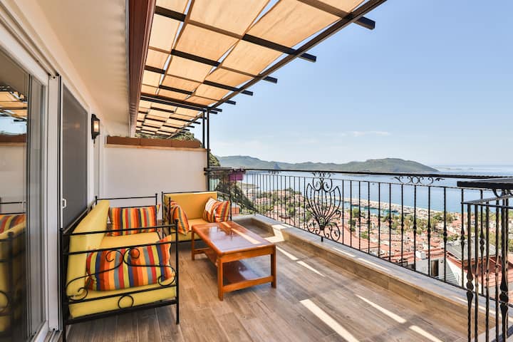 Panorama Kaş Letoon House / Kaş'a Panorami̇k Bakiş - Kaş