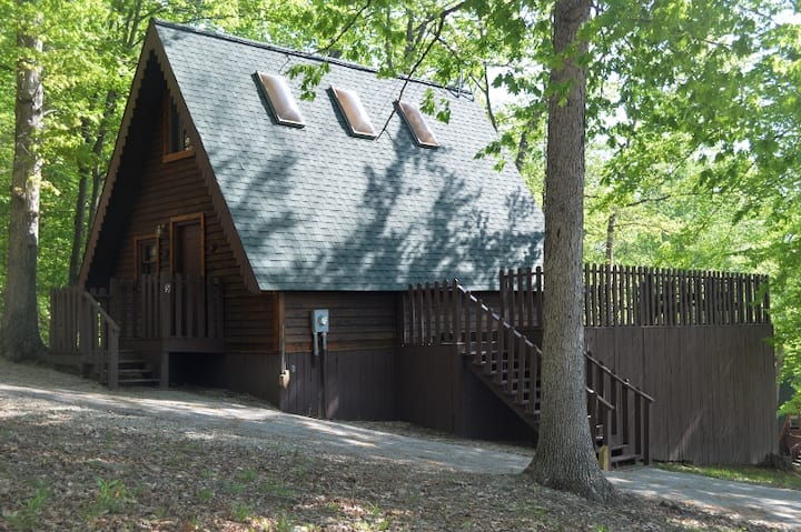 A-frame #5 W/hot Tub On Patoka Lake - Patoka Lake, Birdseye