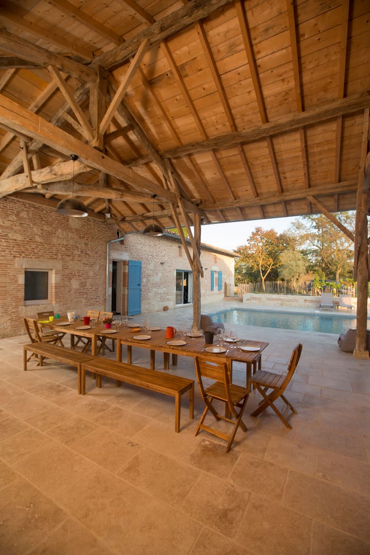 Gîte Un Air De Famille 30 Couchages - Beaumont-de-Lomagne