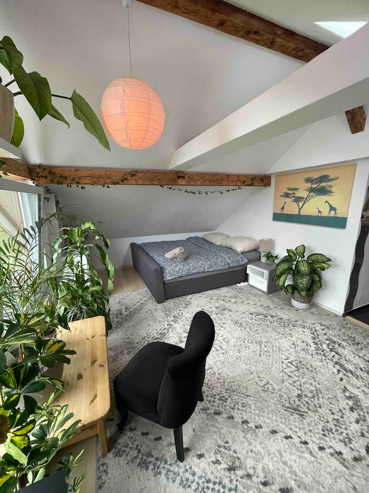 Loft Wohnung Im Alten Bauernhaus Mit Bergblick - Sevelen