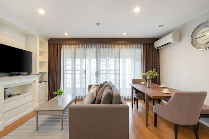2 Bedr+2bath Spacious Living Rm In Sukumvit26 -187 - Bangkok