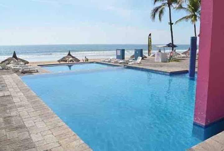 Casa 3 Residencial Cerritosresort Junto A Playa - Mazatlán