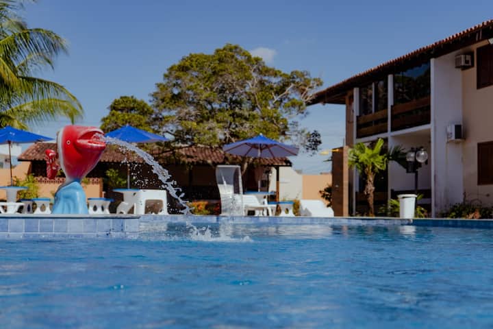 Apart. Aconchegante, Com Piscina,200 M Da Praia. - Porto Seguro