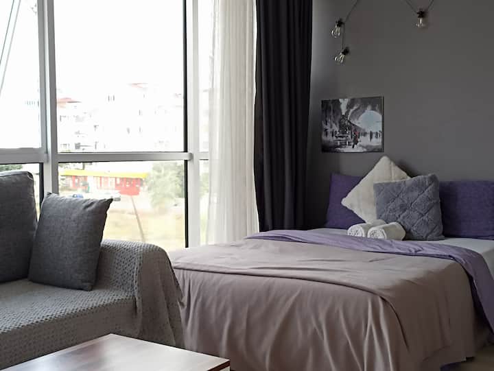 Квартира -Studio Antalya Konyaaltı Beach+cool Pool - Antalya