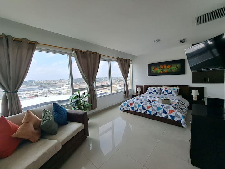 Esmeralda Suite/vista A Ciudad/piscina/gym/parqueo - Guayaquil