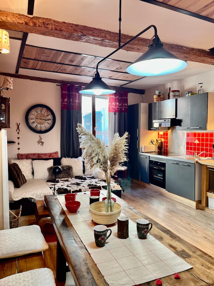 Très Beau Triplex - 6 Pers à St Etienne-de-tinée - Auron