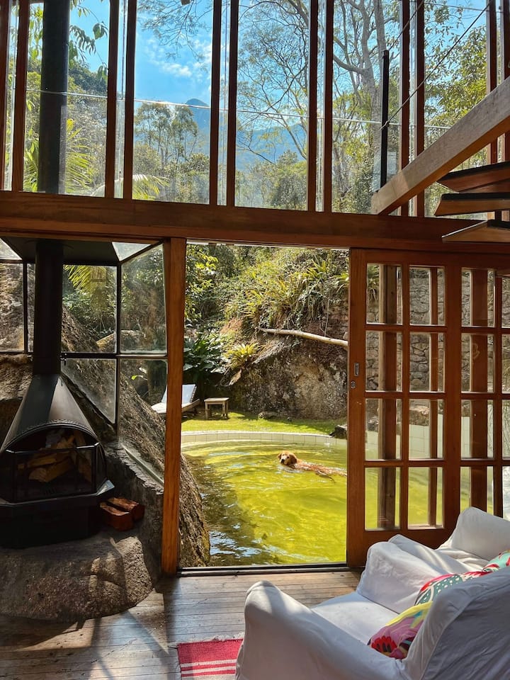 Stylish House In The Mountains - Brasil