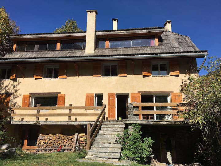 Grande Ferme Restaurée En Montagne - Montclar