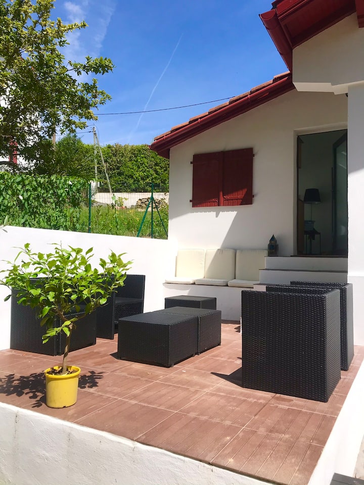 Bidart,t2 Terrasse Biarritz Et Plages à 5 Min - Saint-Pée-sur-Nivelle