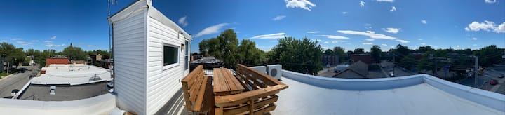 Petit Loft Parking Accès à Un Spa, Roof Deck Buses - Boucherville