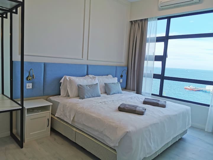 Jq Invincible Seaview - Floor 15 - Sabah