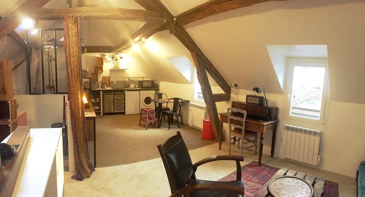 Studio Autonome Des Artistes 36m2 - Paris