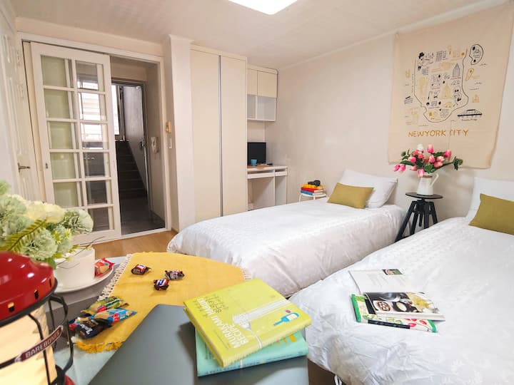 1br/gangnam Area/5-10min To Metro/역삼역/풀옵션/단기렌트/233 - Seoul