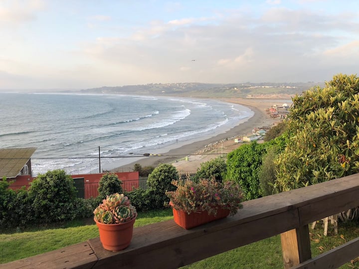 Casa Con Espectacular Vista Al Mar Concón - Concón