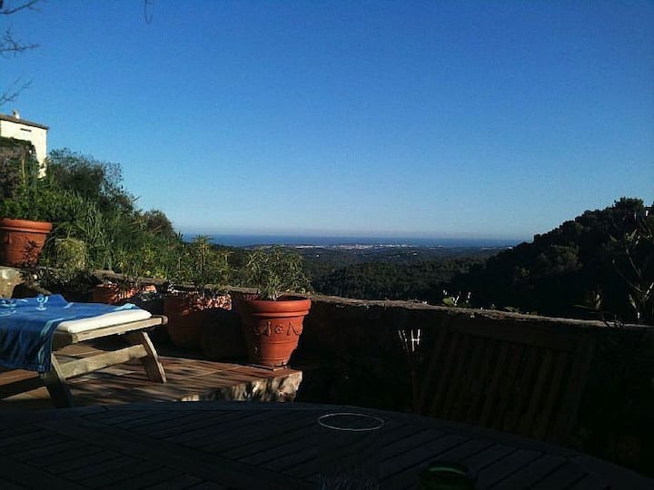 Ferienhaus Mit Blick Auf Antibes - Tourrettes-sur-Loup