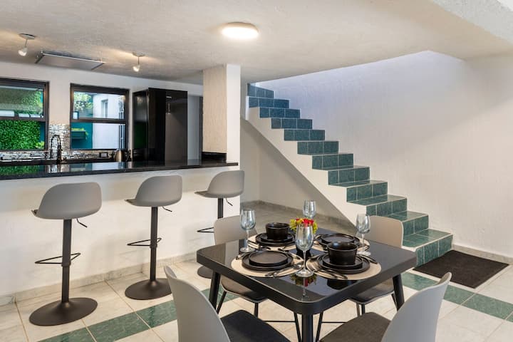 Down Town Luxourios Town House Yaacumech - Cozumel