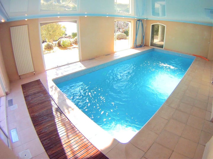 Villa Santa Fe, Paradis Enfants, Piscine Chauffée - Bandol