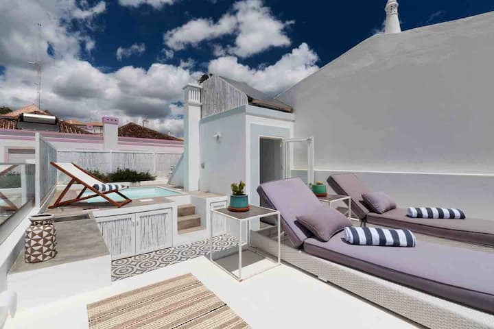 River View , Roof Top And Swimming Pool - Tavira