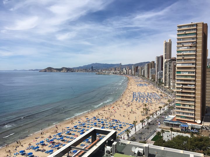 Principado 12 1era LÃnea De Playa Levante - Benidorm