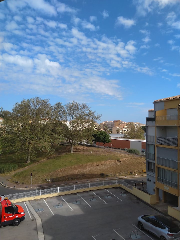 Studio Cabine Au Pharo à 200 Mètres De La Plage - Agde