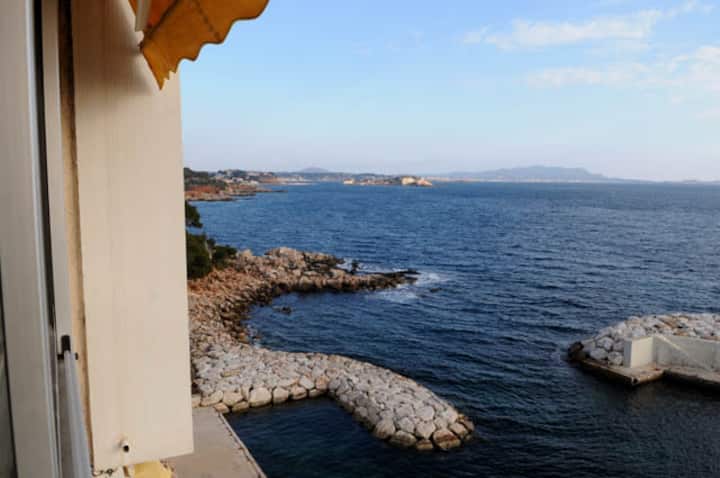 Studio à Bandol Plein Sud Face à La Mer - Bandol