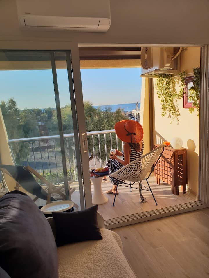 Agréable 2 Pièces Avec Balcon, Vue Mer. - La Grande-Motte