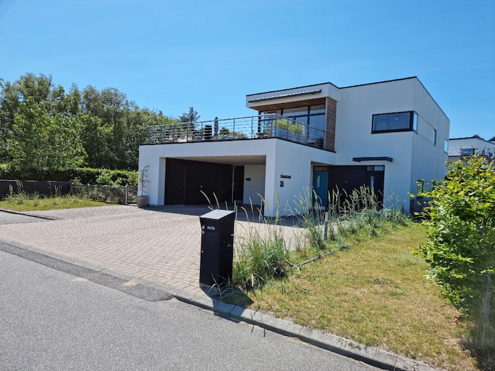 Sea View Villa 200 M From Sandy Beach In Sæby - Danemark