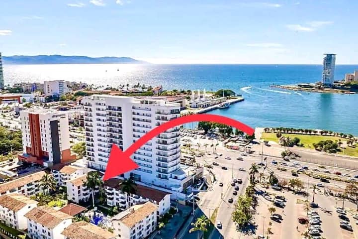 💥Hermoso Depa Céntrico Y A Unos Pasos De Playa🏖 - Puerto Vallarta