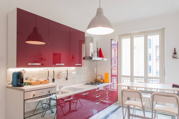 Central Pvt Wi-fi Room With Balcony - Moncalieri