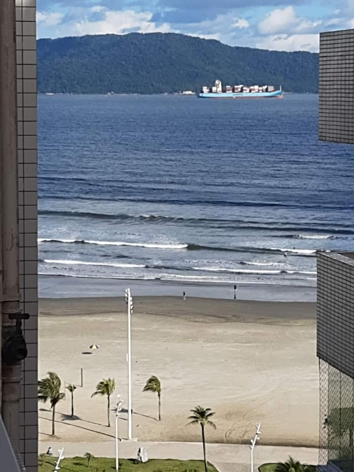 De Frente Para O Mar/wi-fi/melhor Localização - Santos, Brasil