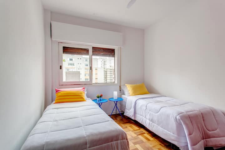 Balkony 92 Long Stay -4 Quartos Perto Av. Paulista - Sao Paulo
