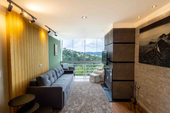 Moderno, Maravilhosa Vista - Campos do Jordão