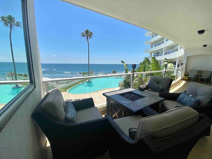 Las Palmas Resort Ocean Front Lovely 2 Bed 2 Bath - Rosarito