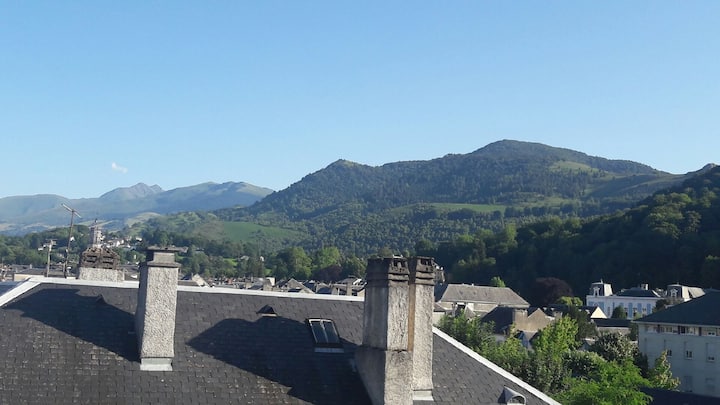Chambre Vue Sur Les Pyrénées - Bagnères-de-Bigorre