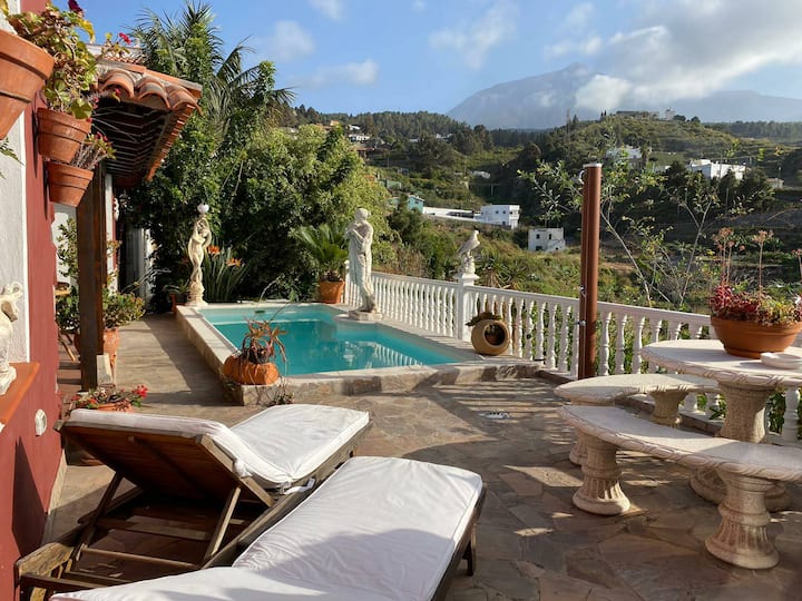 Rural House With Views Of The Teide In La Guancha - Tenerife