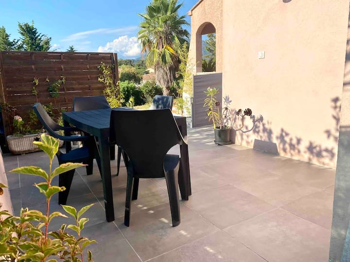 Location-t2-porticcio-ajaccio - Plage de Porticcio
