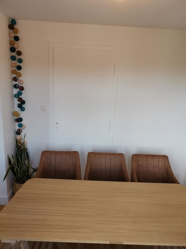 [Chambre] Forêt Bleu Canard - Strasbourg